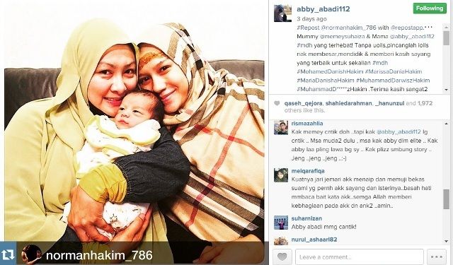 Abby Abadi Tak Jadi Dedah Kisah Lama Dengan Norman Hakim